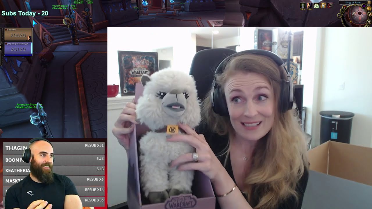 Blizzard Gearfest 2020 Unboxing w/ Jenny & Bajheera! - WoW Shadowlands ...