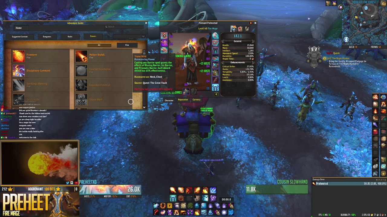 Chillin' ~ Leveling 2nd Mage | !ui !discord !rotation | WoW ...