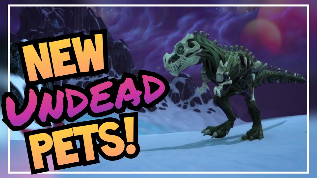Complete UNDEAD Hunter Pet Guide | NEW Models, Locations, Abilities ...