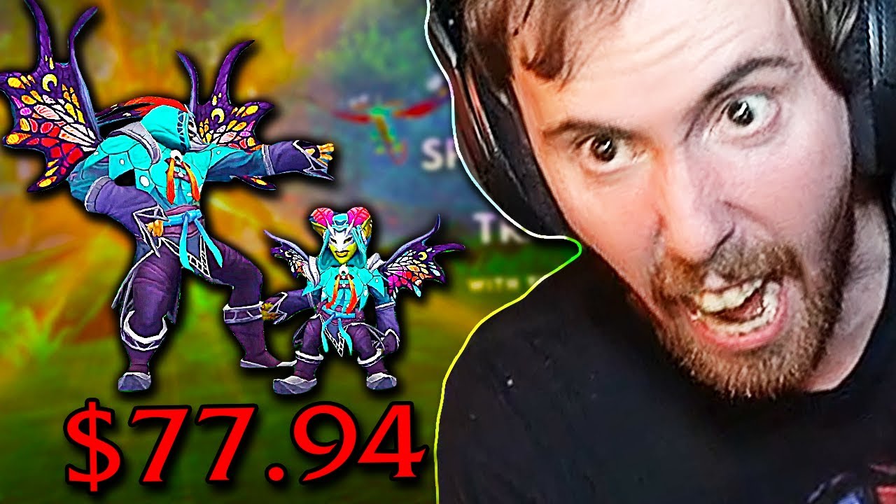 The First STORE Transmog Set!? Asmongold FURIOUS About NEW WoW ...