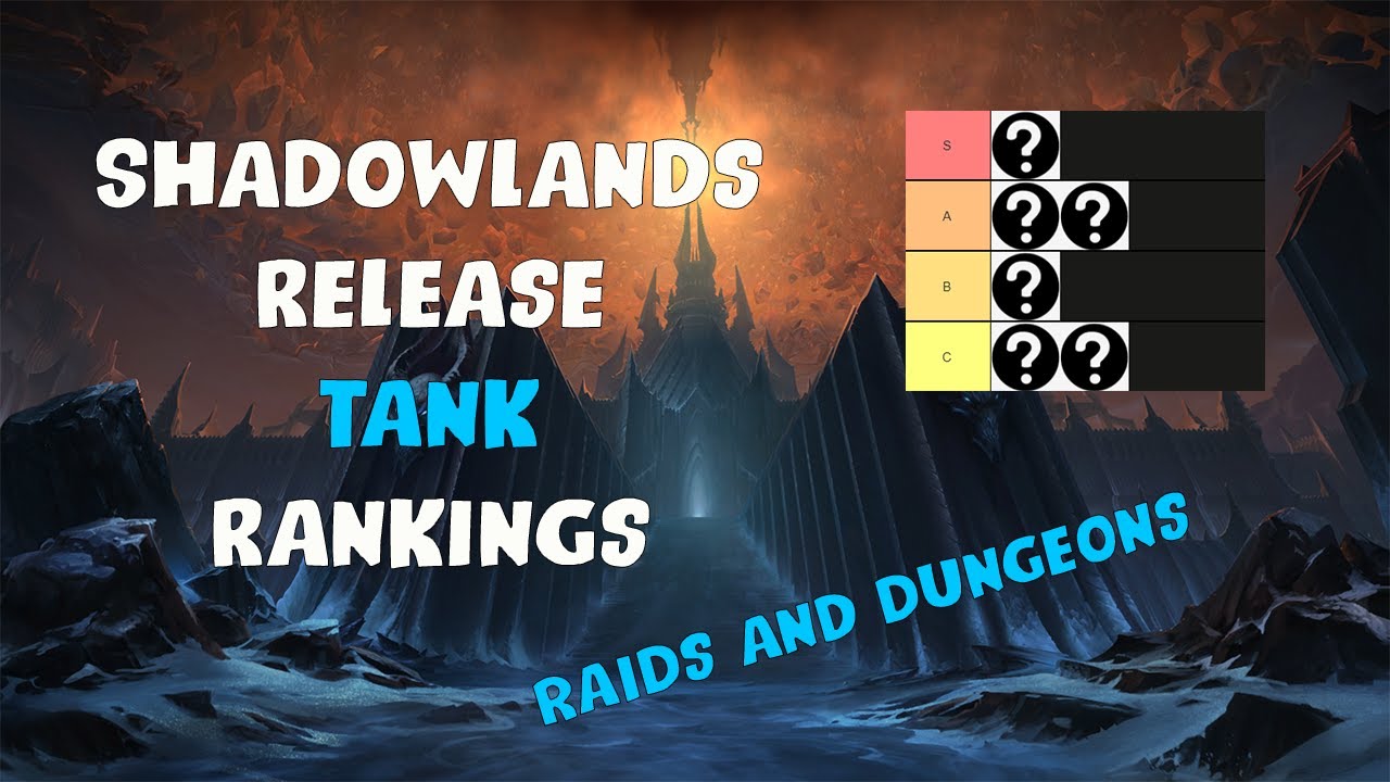 UPDATED Shadowlands Tank Rankings | BEST and WORST tank specs in Raids ...