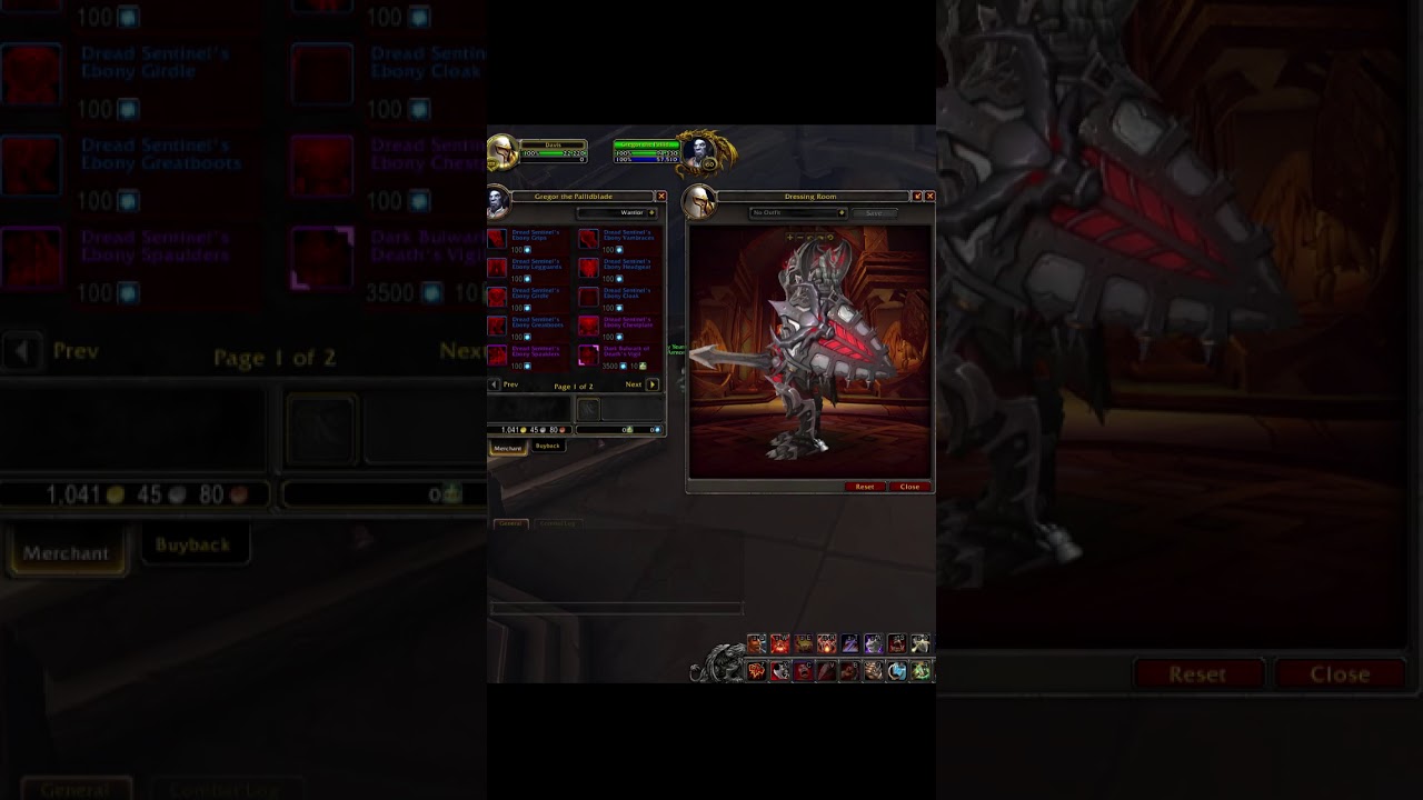 Venthyr Plate Armor Transmog in WoW Shadowlands || World of Warcraft ...