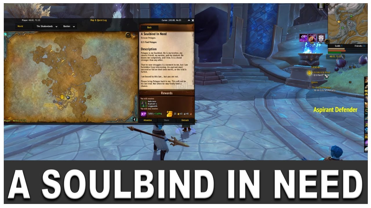 A Soulbind in need - Quest - World of Warcraft Shadowlands - World of ...