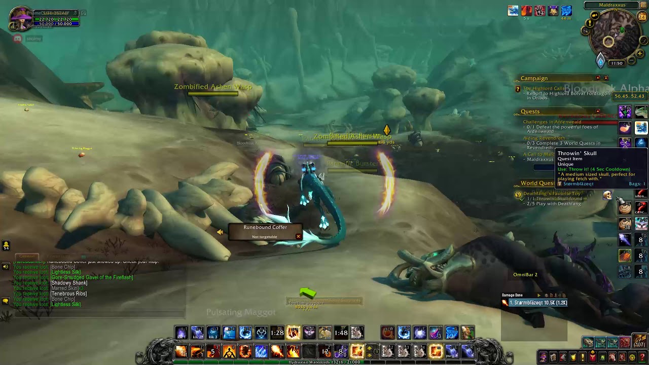 Deathfang's Favorite Toy World Quest WoW Shadowlands - World of ...