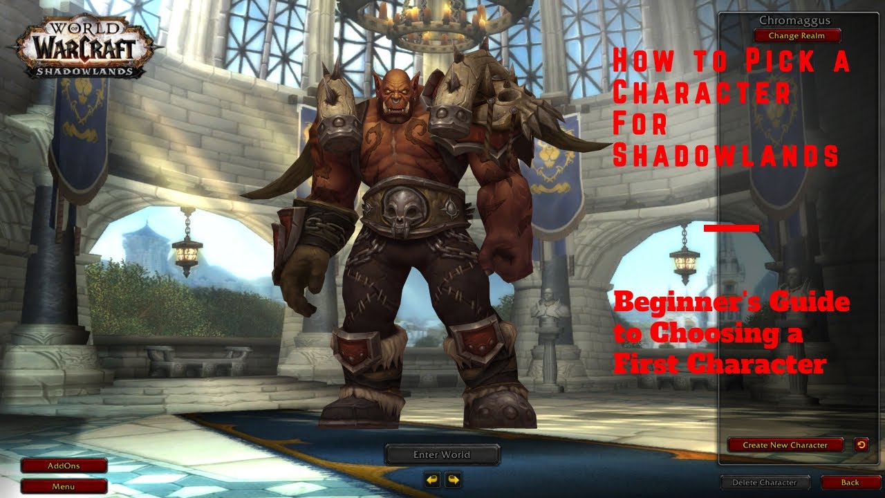 How to Choose a Character for Shadowlands! World of Warcraft ...