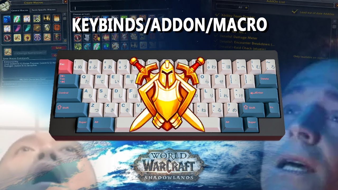 Savix Keybinds / Addons / Macro for : Shadowlands WoW PvP - World of Warcraft videos