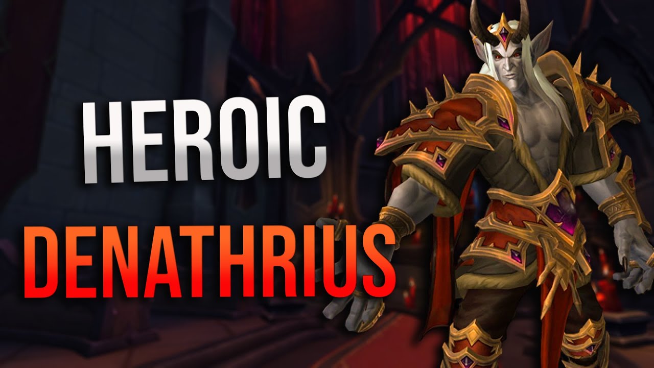 Shadowlands - Heroic Castle Nathria Sire Denathrius Kill! Affliction ...