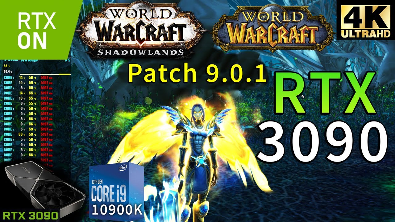 World Of Warcraft: Shadowlands 4K | RAY TRACING | Maximum Settings ...