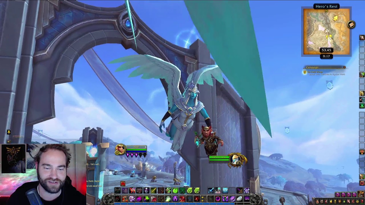 World of Warcraft Shadowlands: Steward At Work, On Swift Wings ...