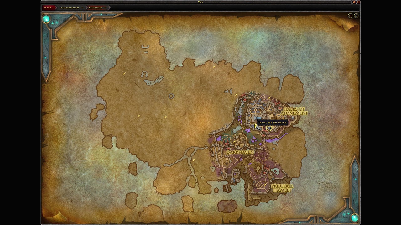 World of Warcraft Shadowlands - Temel, the Sin Herald - Quest - World ...