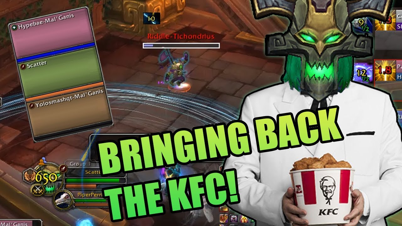 BRINGING BACK THE KFC! (This 3v3 Comp is SO AGGRESSIVE!) - WoW ...