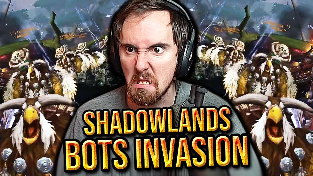 Bots Taking Over Shadowlands! Asmongold Leads a Protest on Every WoW ...
