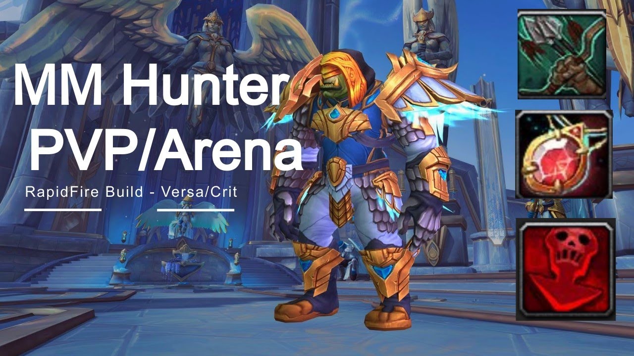ONESHOT Rapid-Fire over 30k+| MM Hunter PVP | Arena | WoW Shadowlands 9 ...
