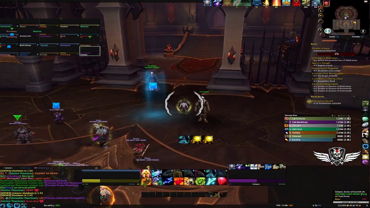 Raid Castle Nathria - World of Warcraft Shadowlands - World of Warcraft ...