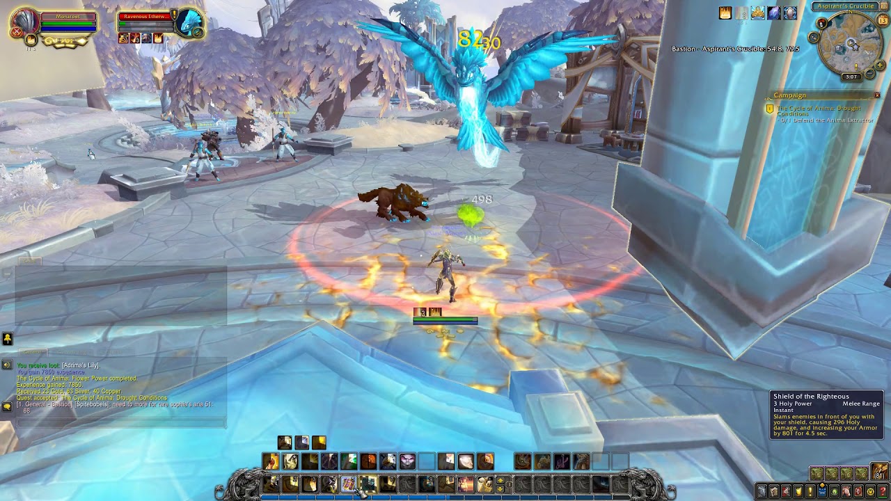 Shadowlands Quest 45: The Cycle of Anima: Drought Conditions (WoW ...