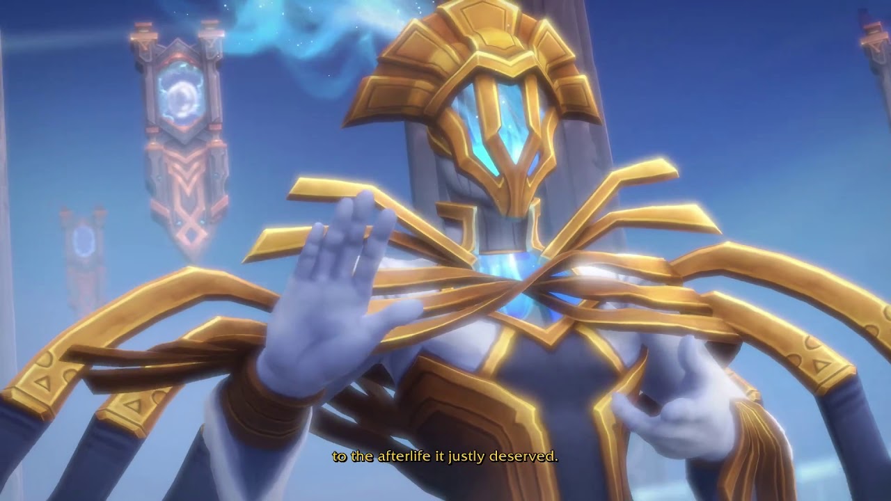 The Arbiter Cinematic | WoW Shadowlands (Oribos) - World of Warcraft videos