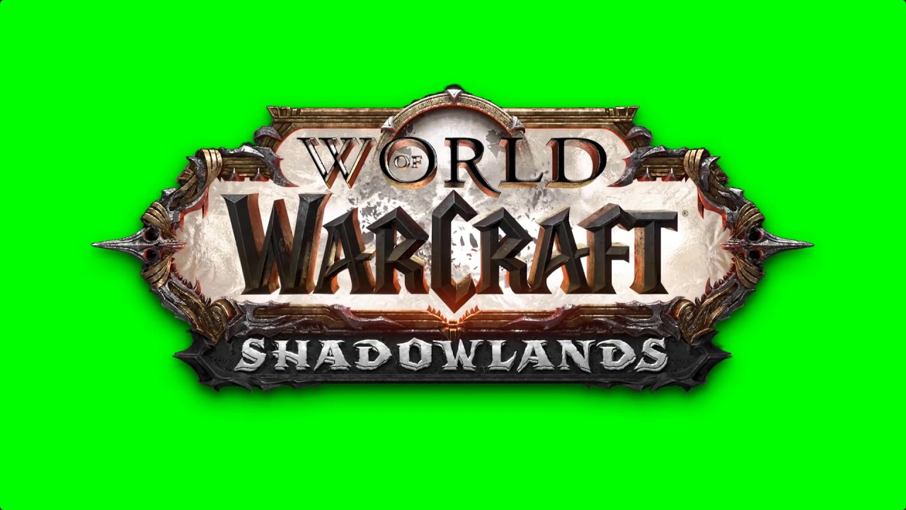WoW Shadowlands Logo Animation (green screen) - World of Warcraft videos