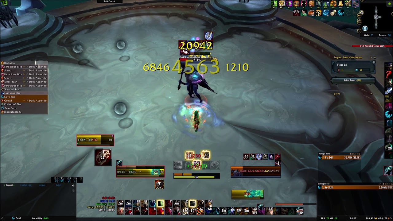 World of Warcraft Shadowlands: Thorgast: Twisted Corridors Layer 2 ...