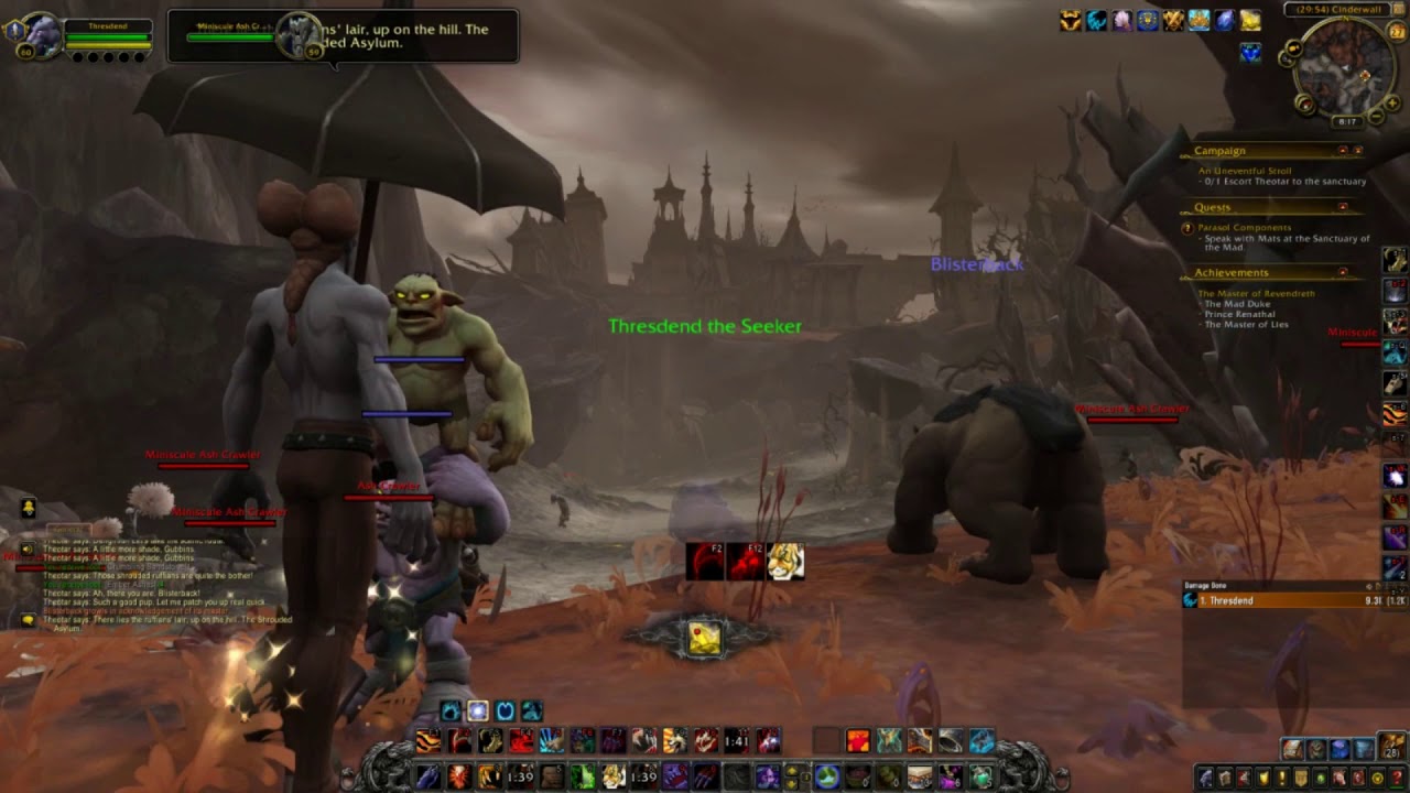 World of Warcraft Shadowlands Walkthrough Part 24 - Prince Renathal ...