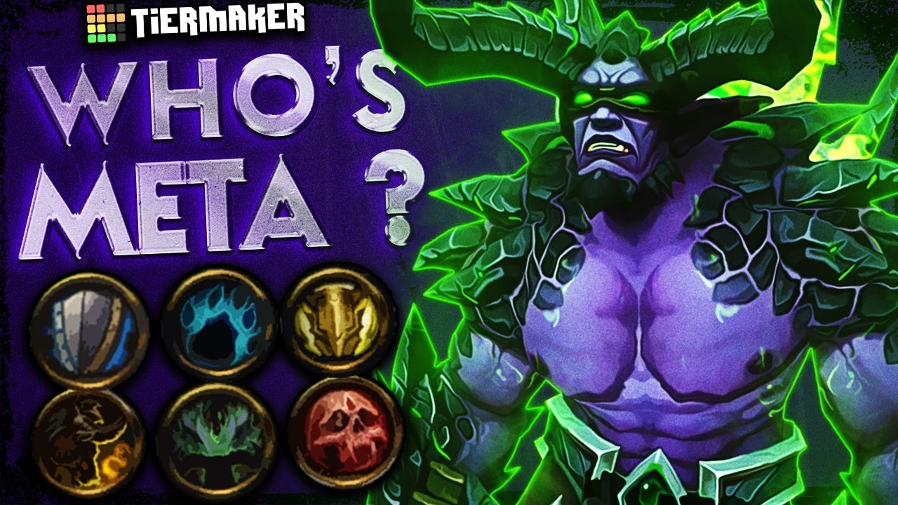 Shadowlands TANK TIER LIST (Mythic+) - World of Warcraft videos
