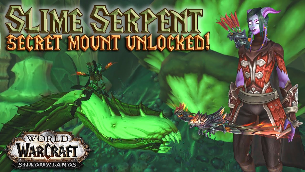 BM Hunter Gets SLIME SERPENT MOUNT | World of Warcraft: Shadowlands ...
