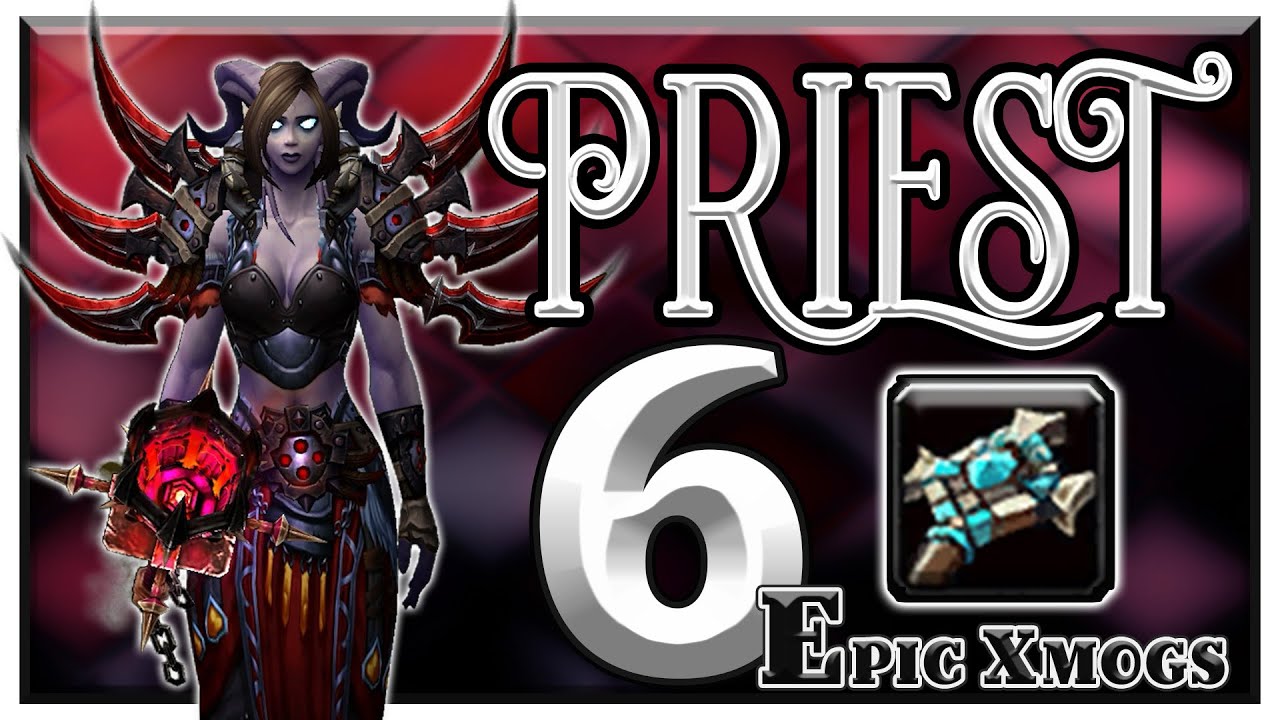 World of Warcraft Shadowlands - 6 Unique Priest Transmog Sets - World ...