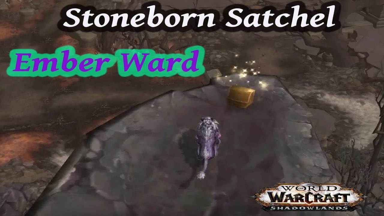 Revendreth Stoneborn Satchel ~ Ember Ward ~ World of Warcraft ...