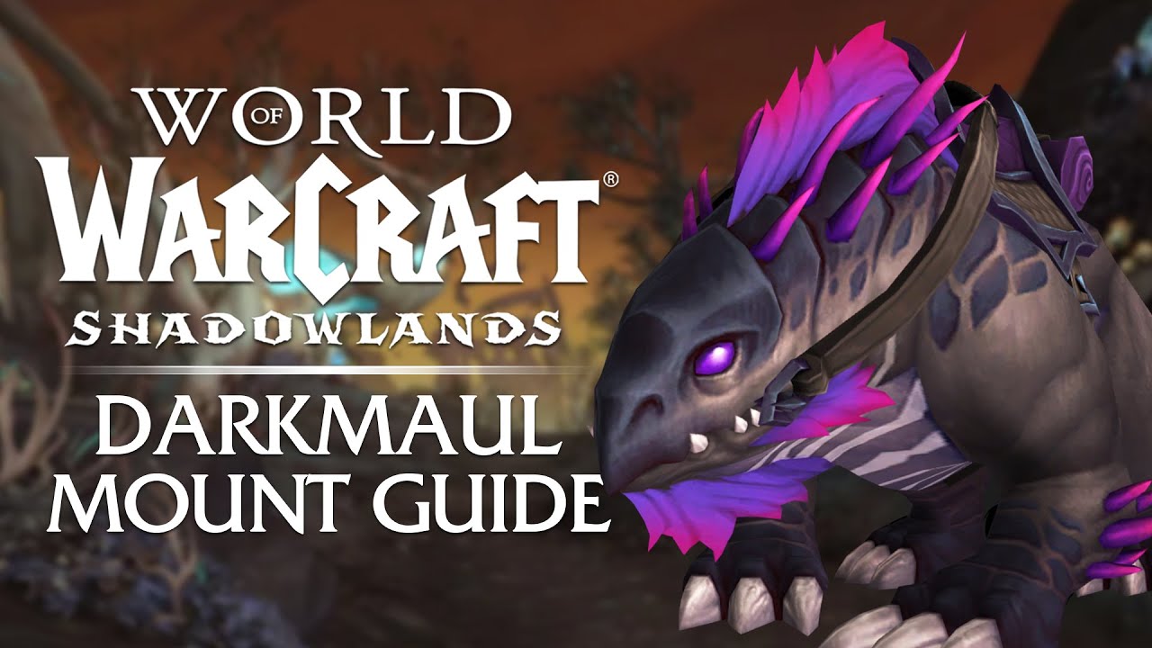 Darkmaul EASY MOUNT GUIDE! Patch 9.1 | Shadowlands - World of Warcraft ...