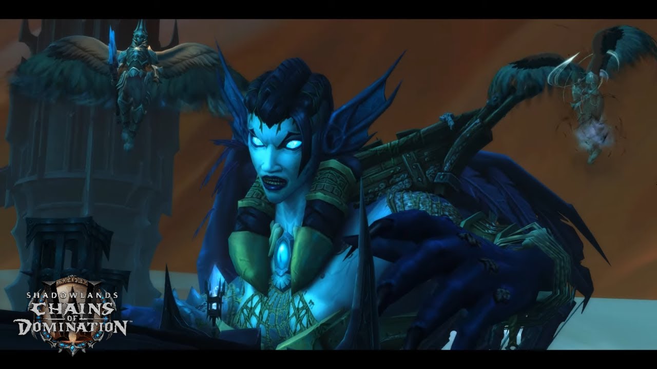 Eye of the Jailer Defeated All Cutscenes - Odyn, Helya - Shadowlands 9. ...