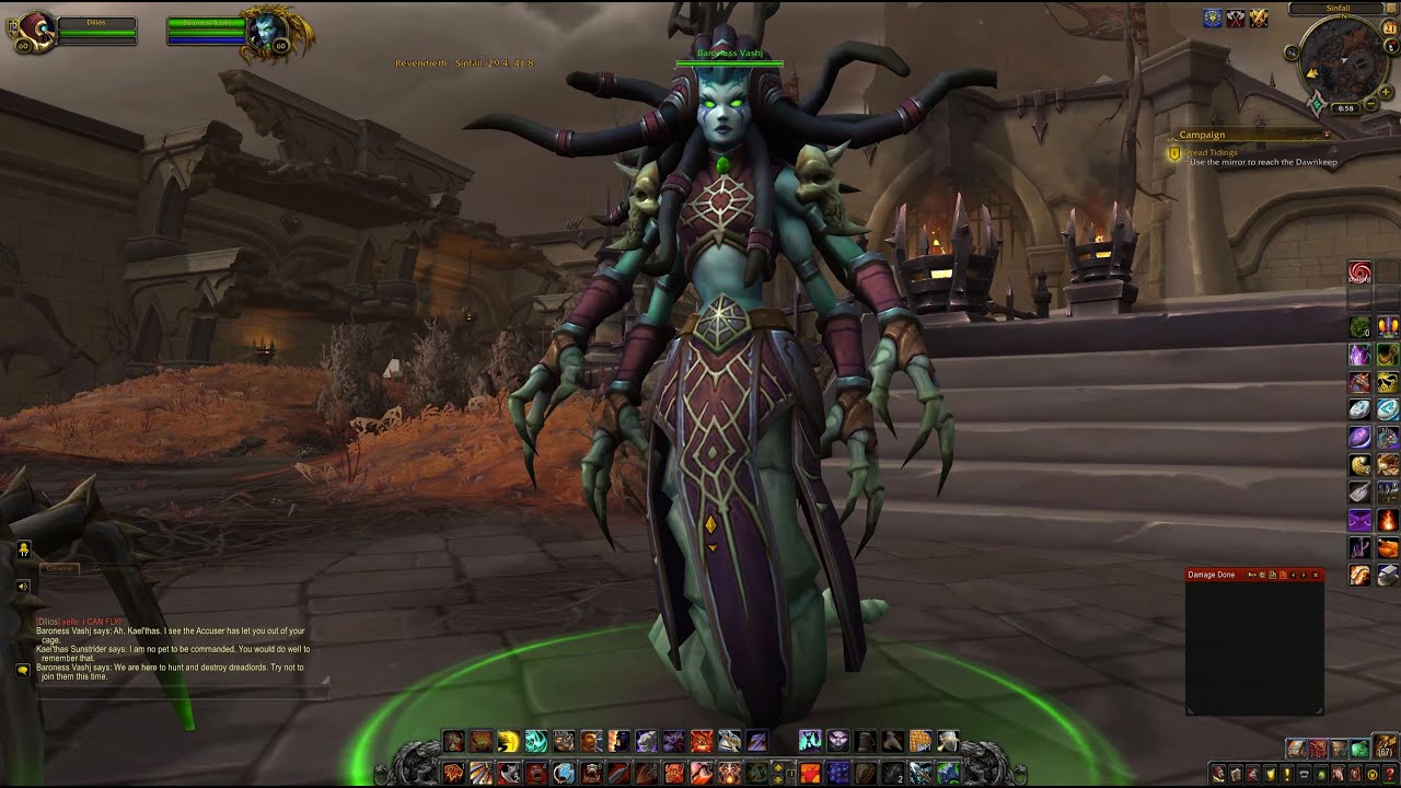 World of Warcraft Shadowlands The Unseen Guests Campaign Quests - World ...