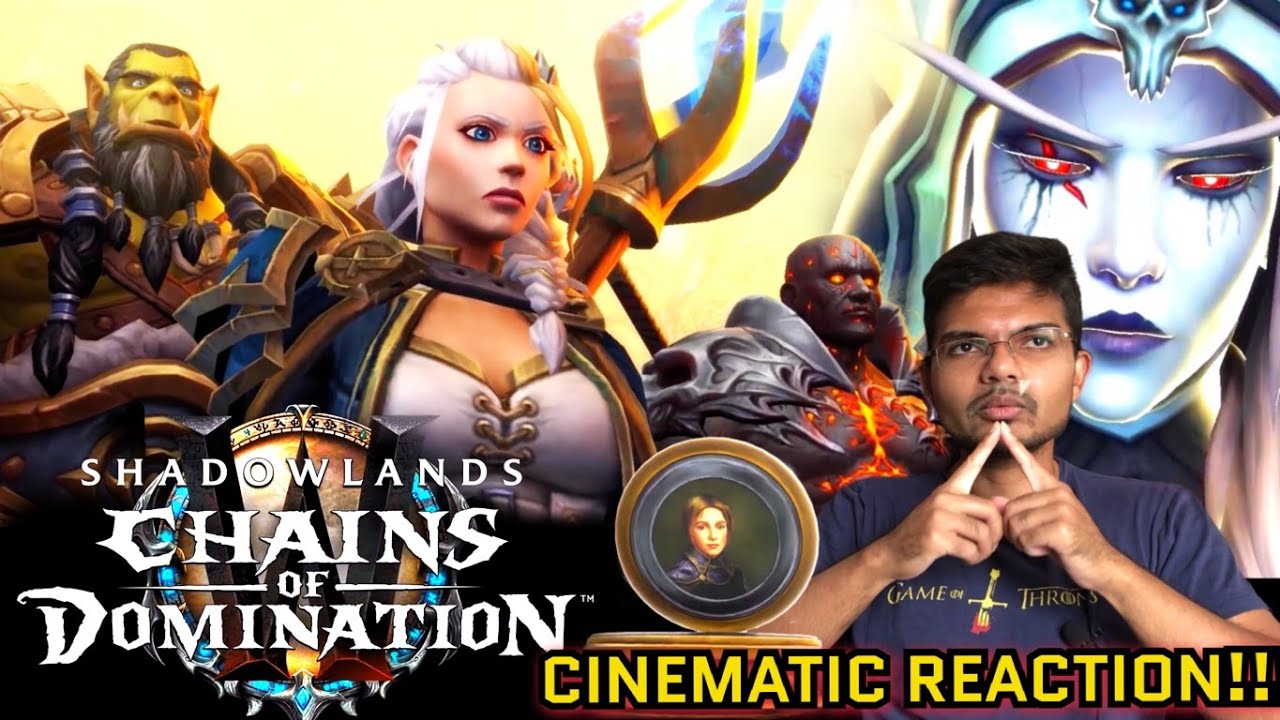 World of Warcraft Shadowlands Chains of Domination (Sylvanas and Anduin ...