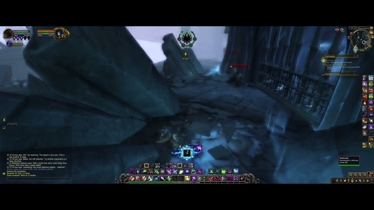 World of Warcraft: Shadowlands - Questing: Birds of a Feather - World ...