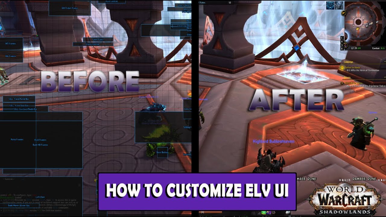 How to Customize ElvUI! - World of Warcraft Shadowlands - World of ...