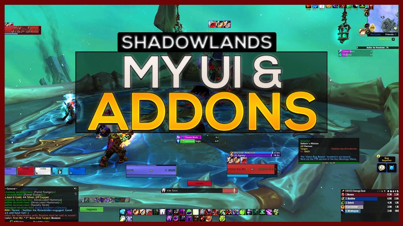 Shadowlands: How to Use and Setup My UI & Addon List (Elvui) - World of ...