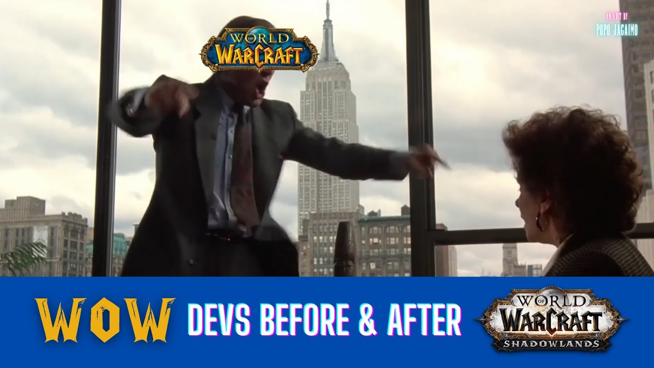 WoW Devs Before and After Shadowlands - World of Warcraft videos