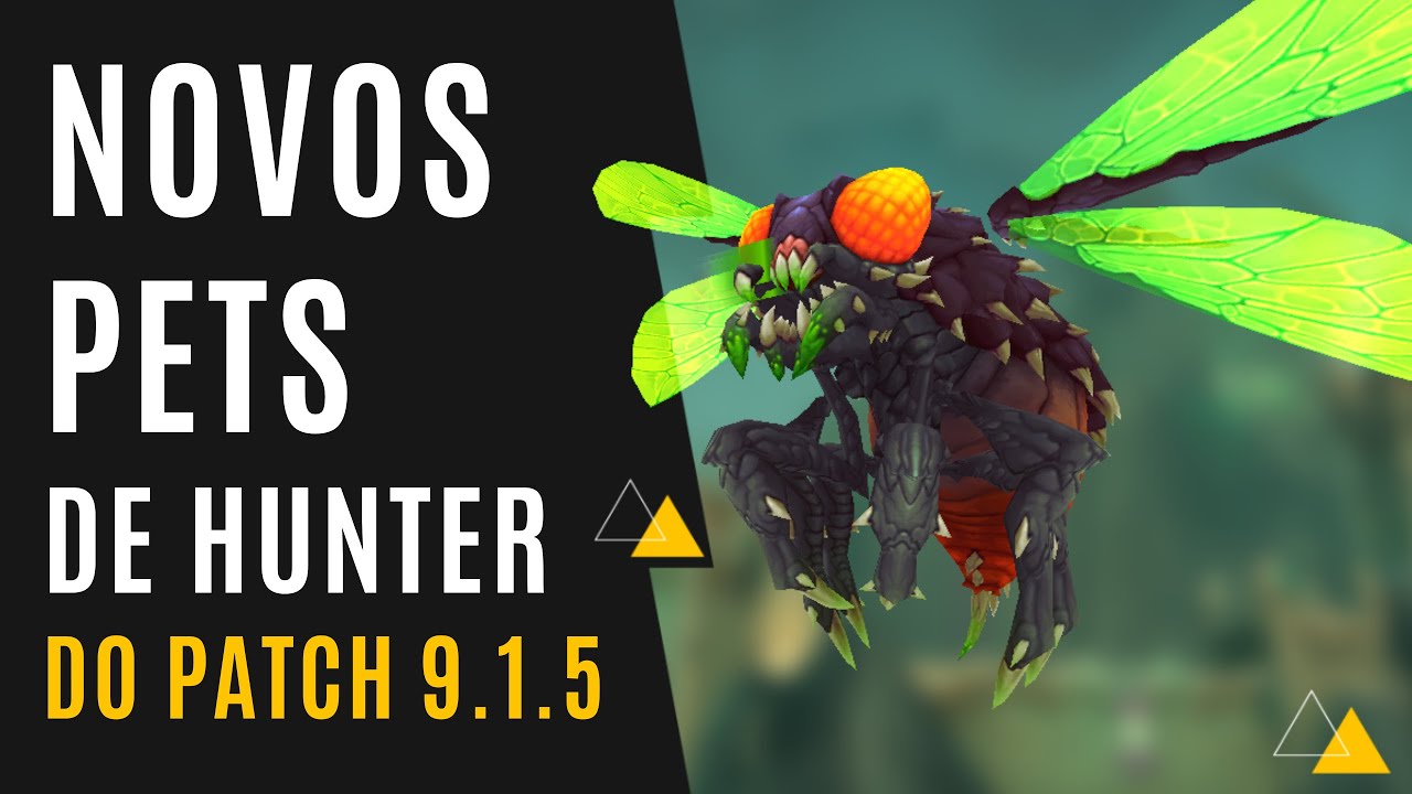 World of Warcraft - Shadowlands - "Novos" Pets de Hunter do Patch 9.1.5 ...