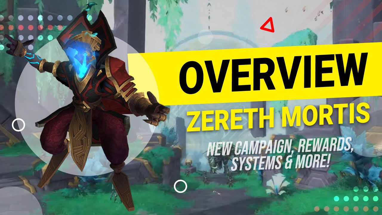 Zereth Mortis Overview - WoW Shadowlands Patch 9.2 New Zone, Systems ...
