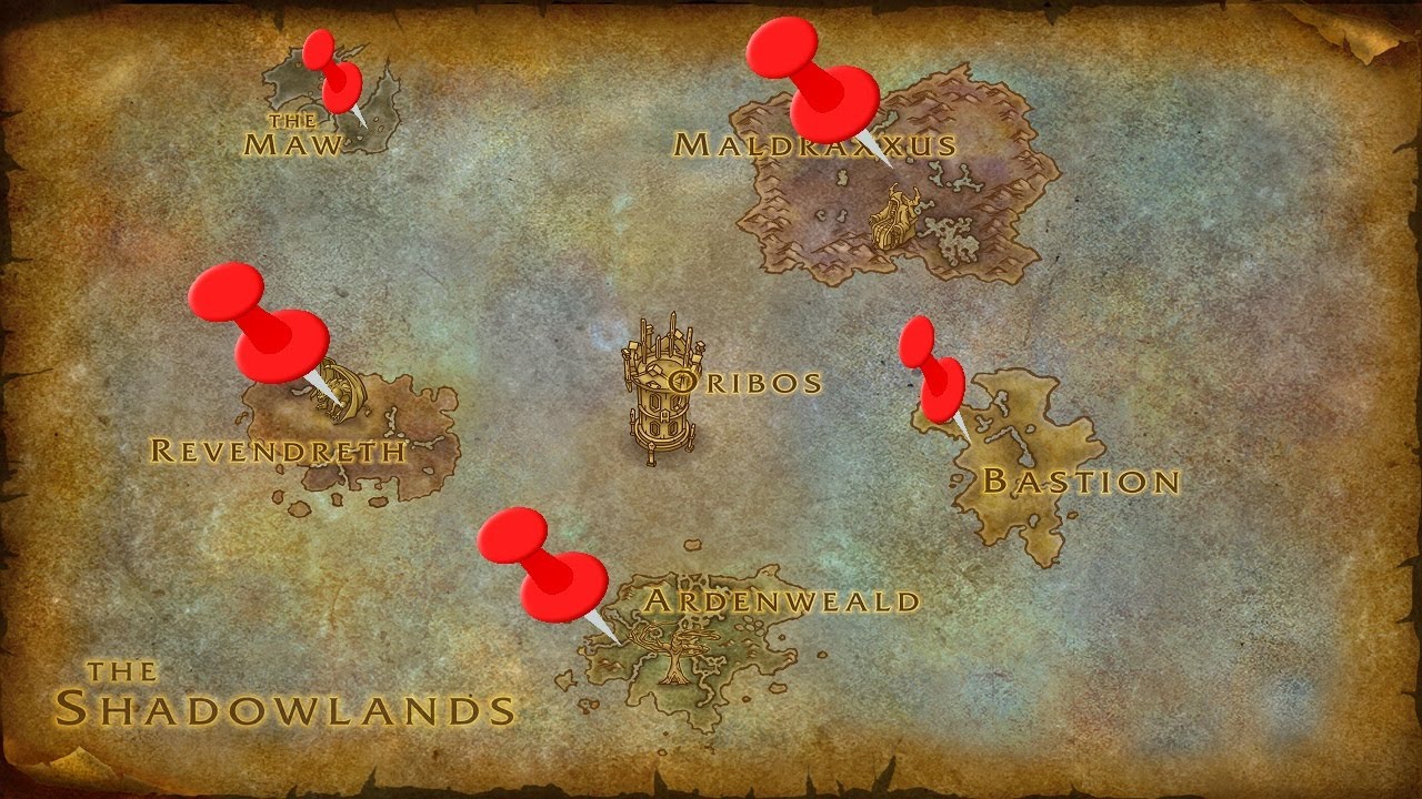 HOW TO USE MAP PIN IN WOW SHADOWLANDS! (No Addon needed) - World of ...