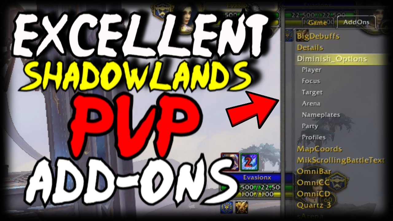 BEST ADD-ONS FOR A CLEAN PvP INTERFACE! My Shadowlands UI Guide - World ...