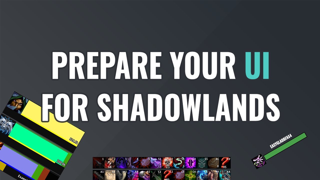 How to set up your user interface for shadowlands pvp arena - World of ...