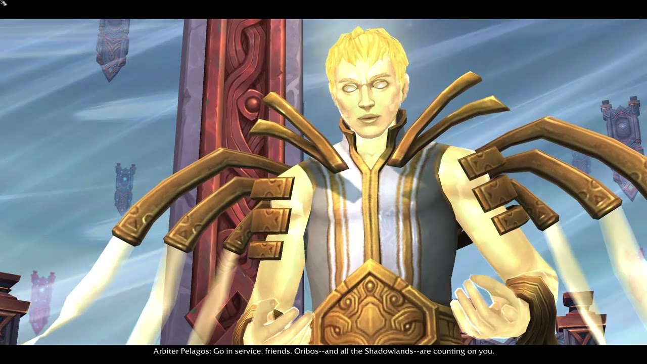 World of Warcraft Shadowlands: Arbiter Pelegos Cinematic - World of ...