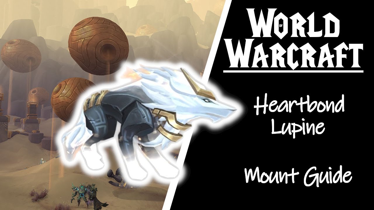 How to get the Heartbound Lupine mount guide - Shadowlands mount guides ...