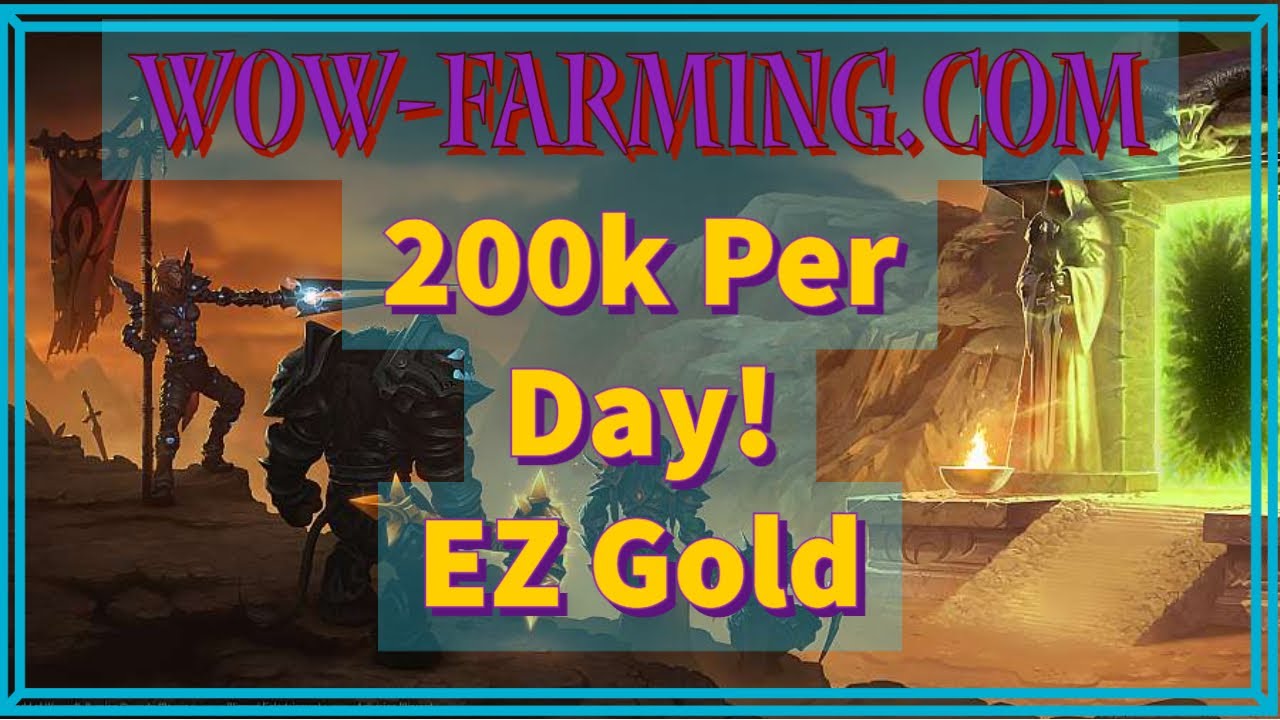 How I Made Almost 400k In 2 Days | WoW Shadowlands Gold Making Guide ...