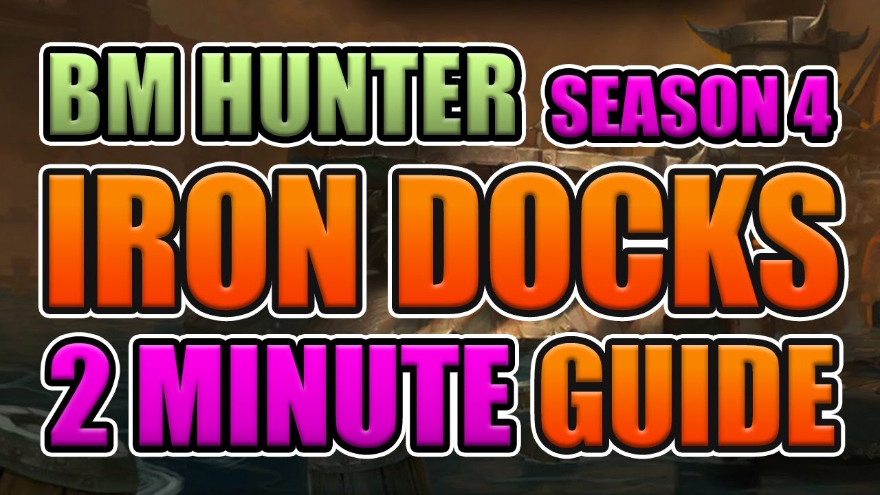BM HUNTER | IRON DOCKS | 2 MINUTE GUIDE TIPS + TRICKS | SEASON 4 ...
