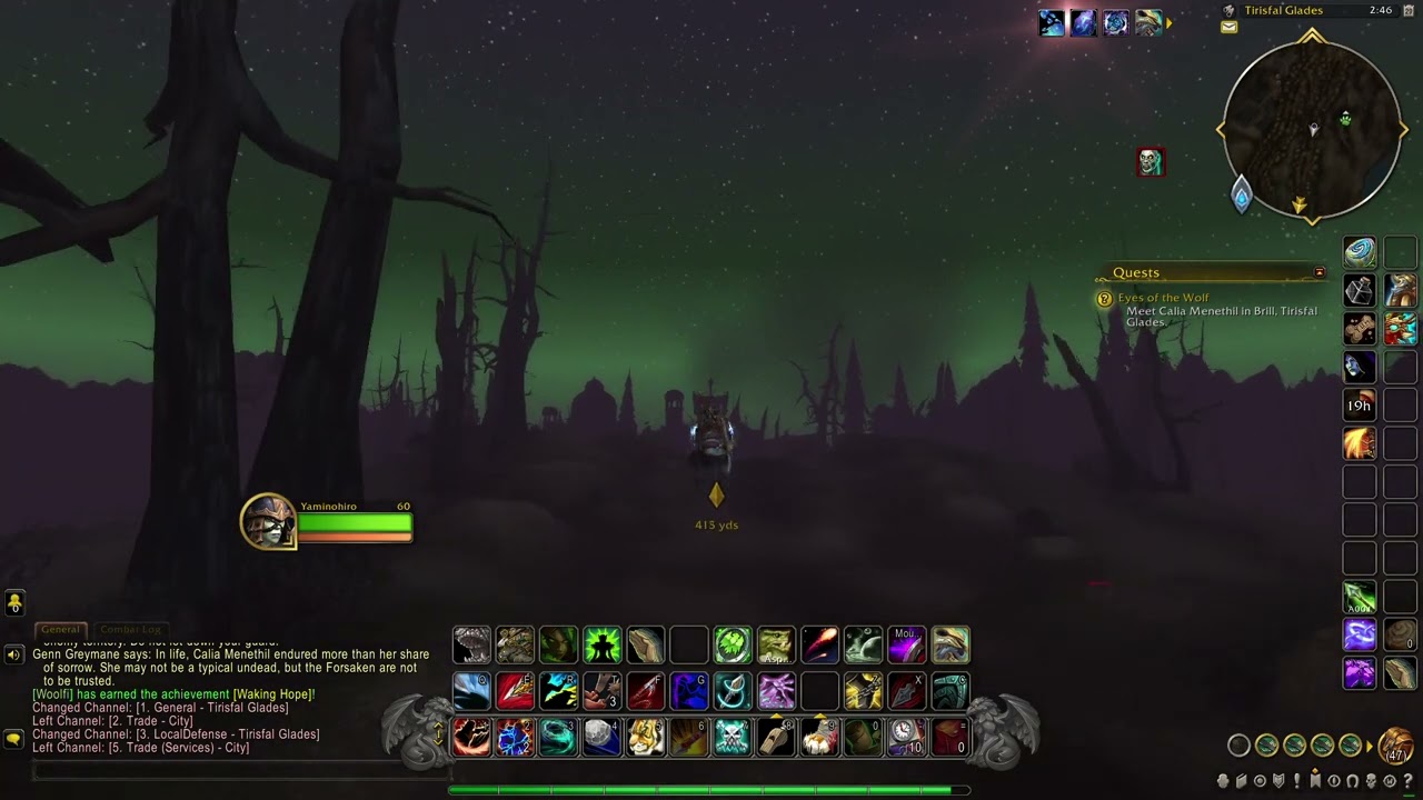 Eyes of the Wolf World of warcraft: shadowlands Game - World of ...