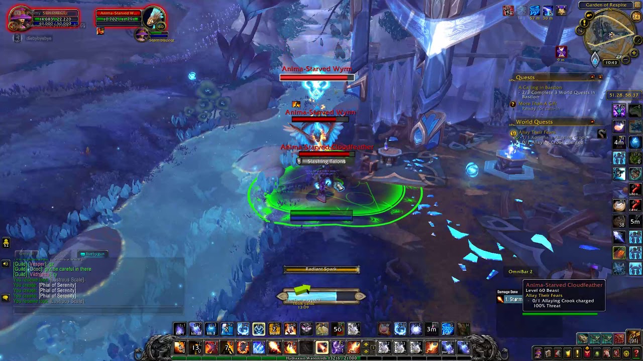 Allay their Fears World Quest WoW Shadowlands - World of Warcraft videos
