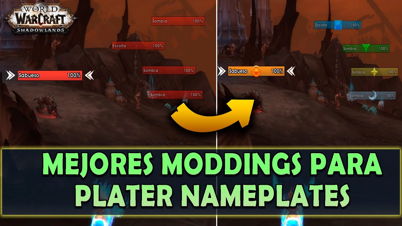 MEJORES MODDINGS PARA PLATERNAMEPLATES | WOW SHADOWLANDS 9.1 - World of ...