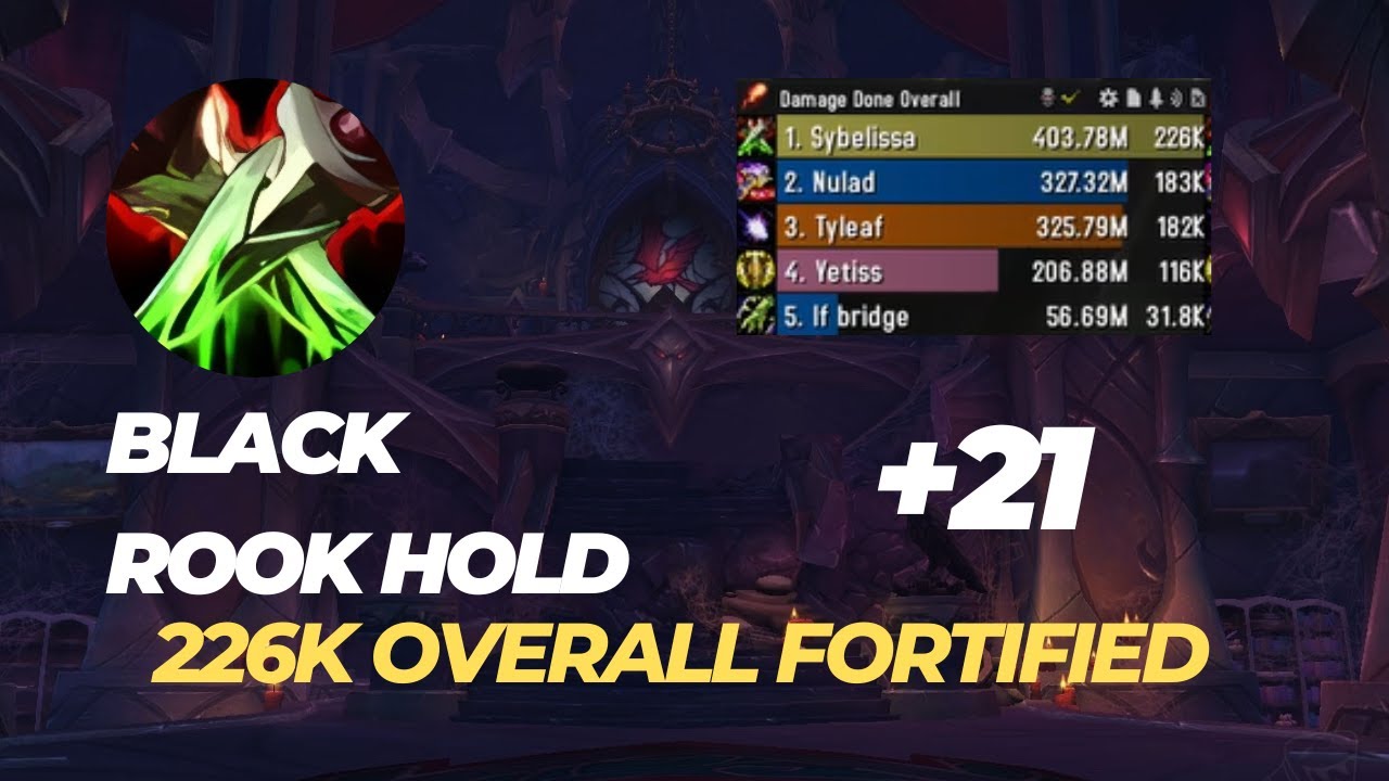 +21 Black Rook Hold assassination rogue POV rework!! 226k overall ...