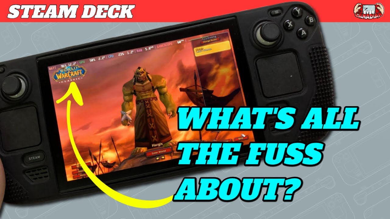 World of Warcraft Classic on the Steam Deck - Is it Playable? - World ...