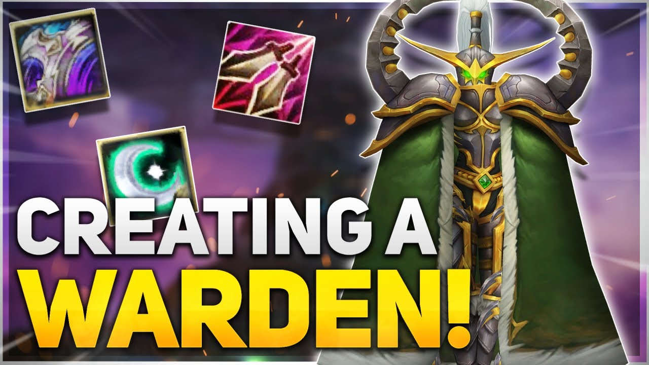 CREATING A WARDEN in World of Warcraft! | Conquest of Azeroth ALPHA | Project Ascension - World ...